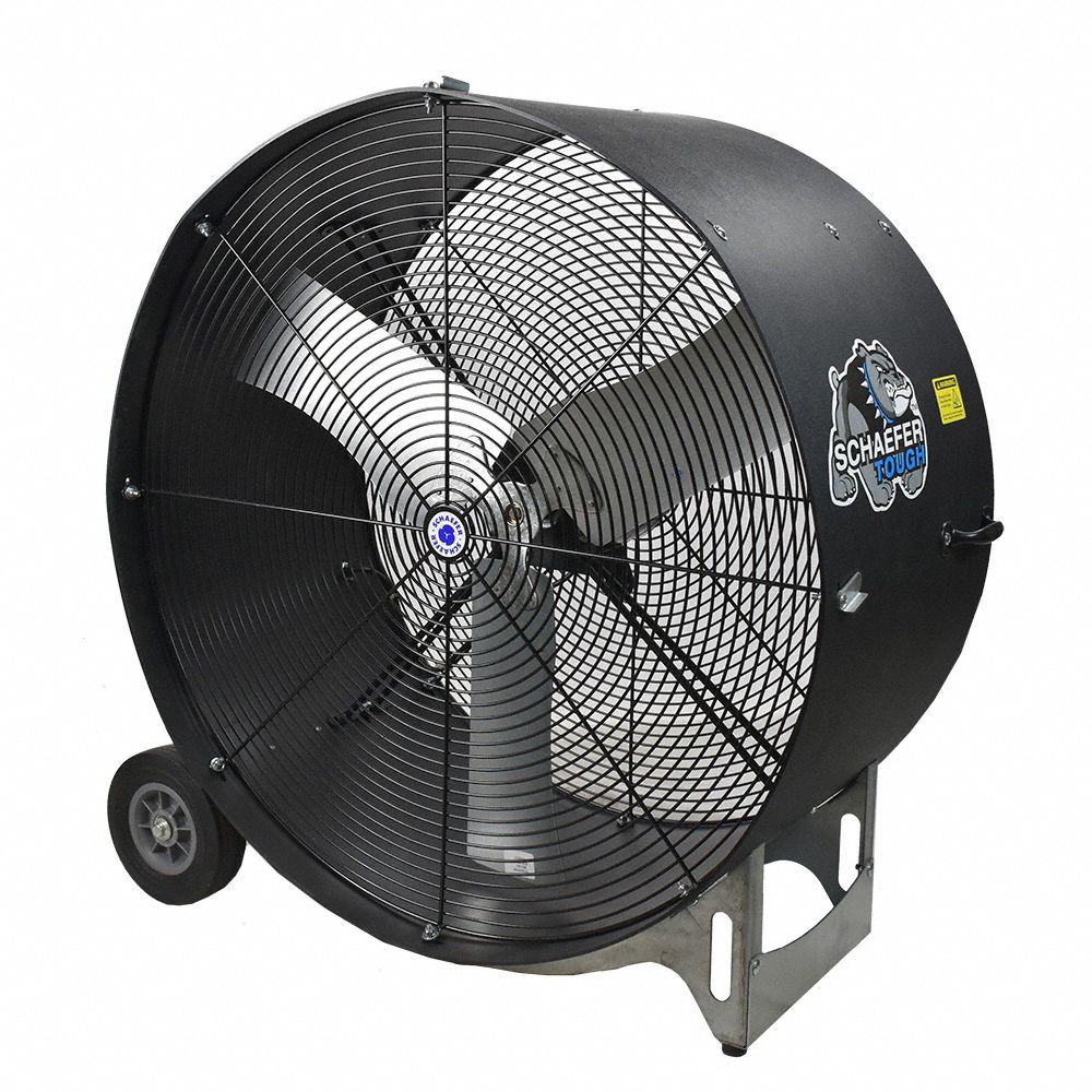 SCHAEFER, 36 in Blade Dia, 1 Speeds, Standard-Duty Industrial Fan ...