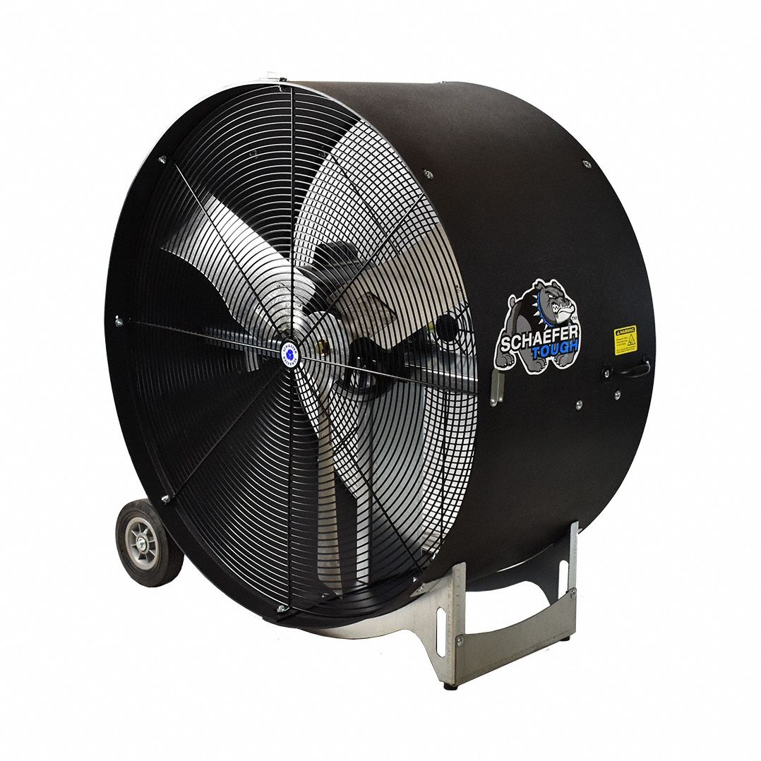 SCHAEFER, 42 in Blade Dia, 2 Speeds, Standard-Duty Industrial Fan ...