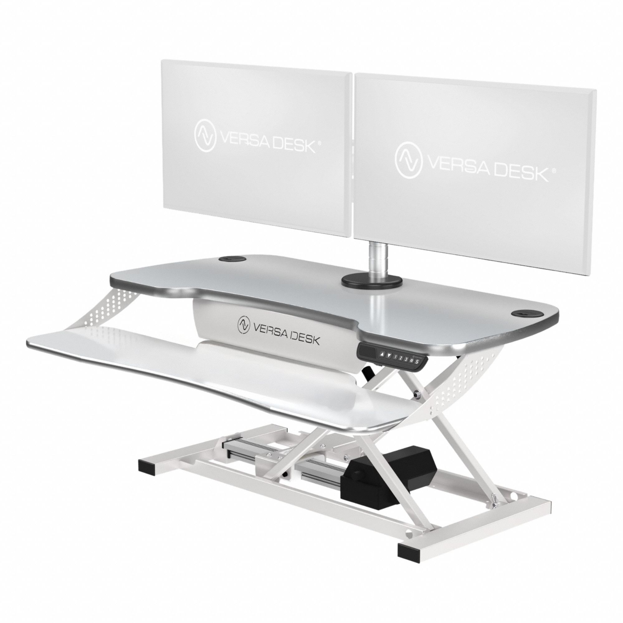 VERSADESK, Electronic, White, Standing Desk - 875LP9|VDPPE3624-WW ...