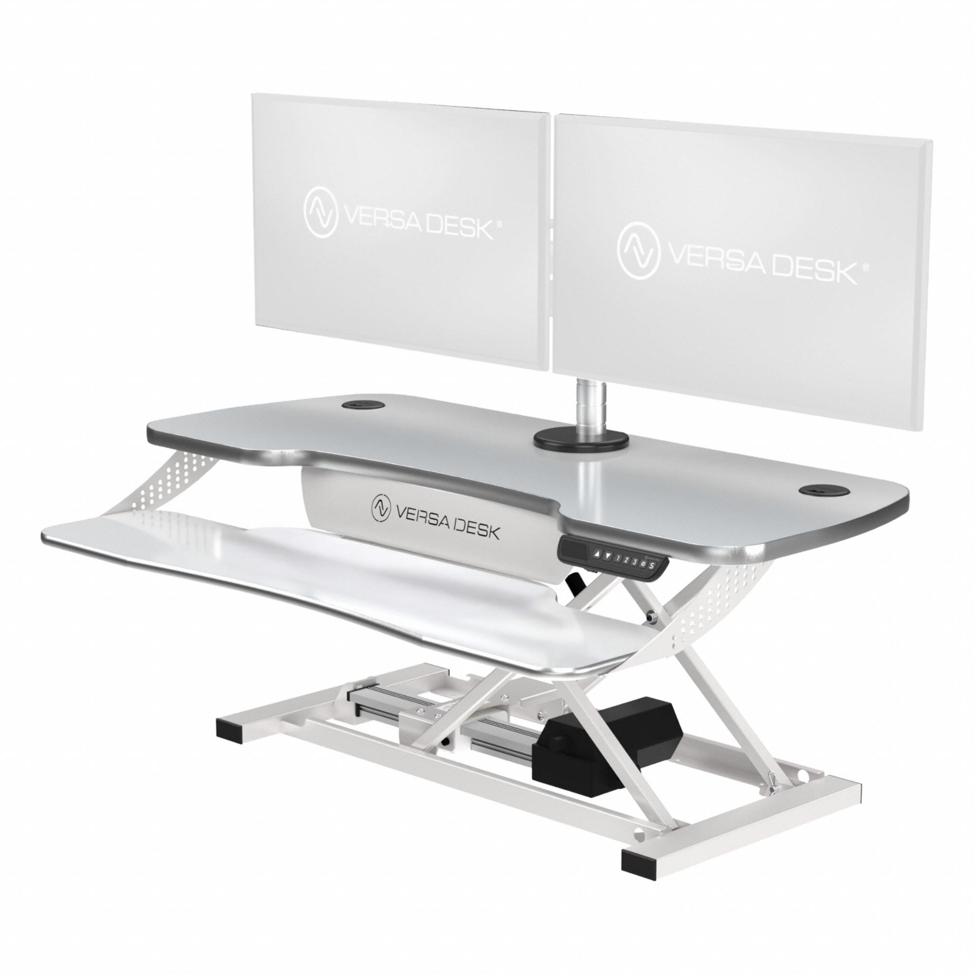 VERSADESK, Electronic, White, Standing Desk - 875LR3|VDPPE4024-WW ...