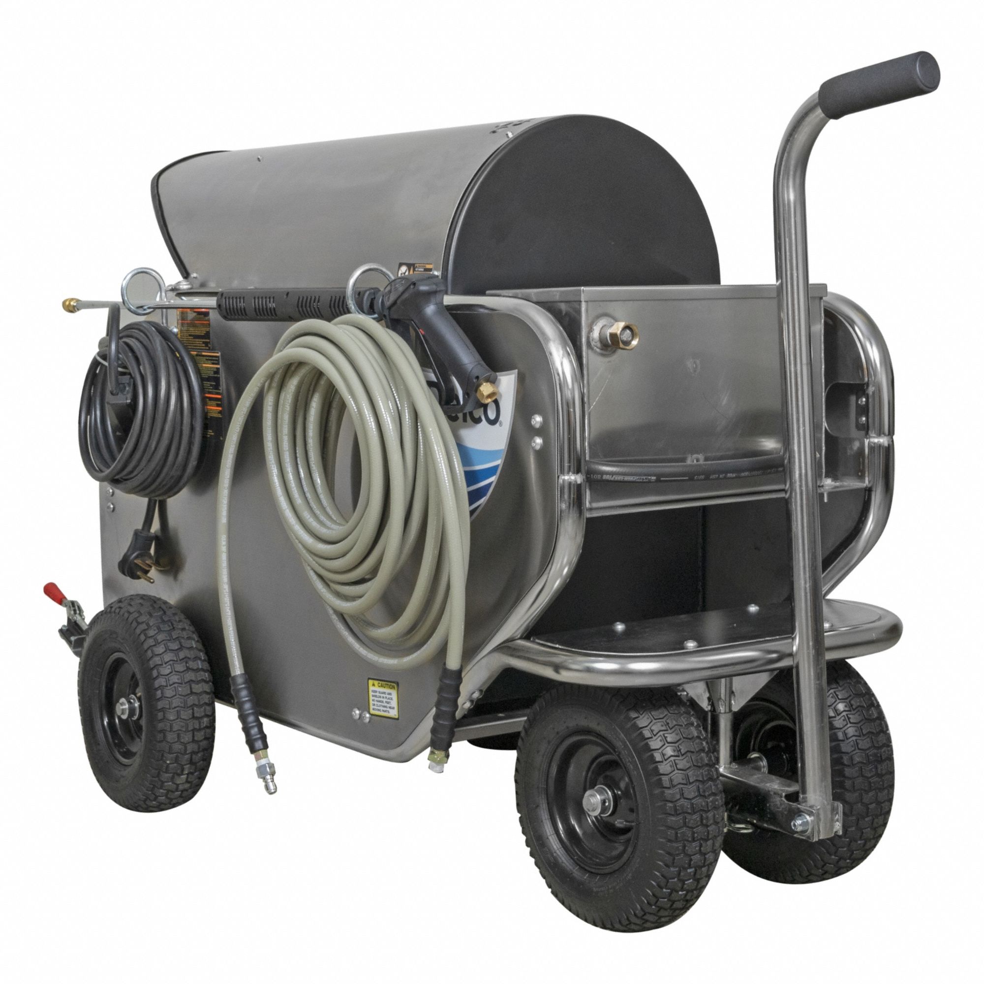 DELCO, Cart, 230 V – Three-Phase, Electric Pressure Washer - 822M04 ...