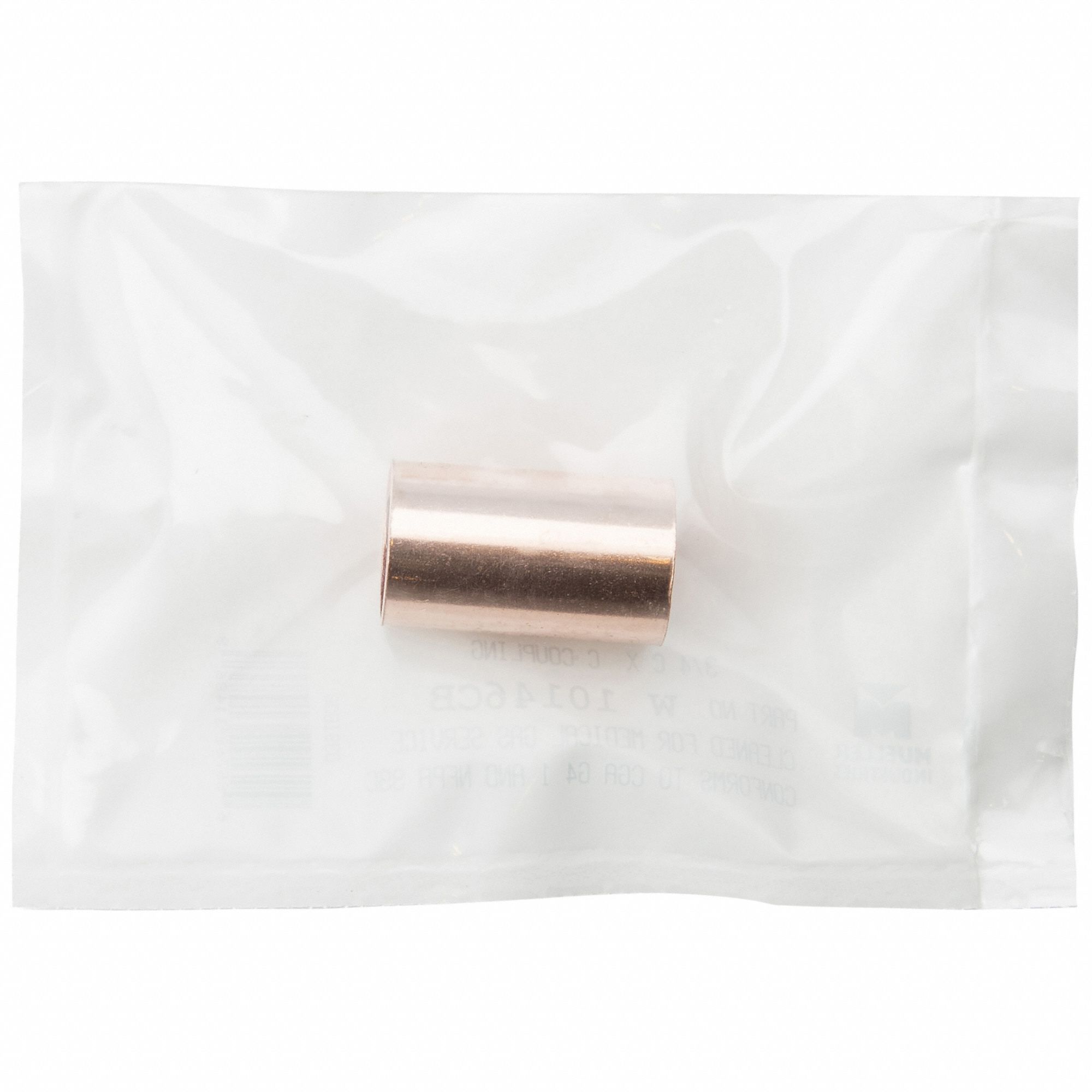 STREAMLINE, 1/2 in CTS x 1/2 in CTS, Cup x Cup, Sweat Fitting Coupling ...