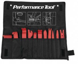 PERFORMANCE TOOL, Trim Tool Set, 2 19/32 in Lg, Trim Tool Set - 839K24 ...