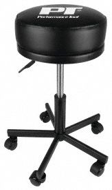 PERFORMANCE TOOL, 19 in Overall Ht, 12 1/2 in Seat Wd, Shop Stool ...