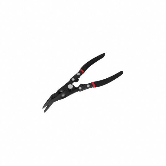PERFORMANCE TOOL, Removal Pliers, 1 45/64 in Lg, Trim Clip Removal ...