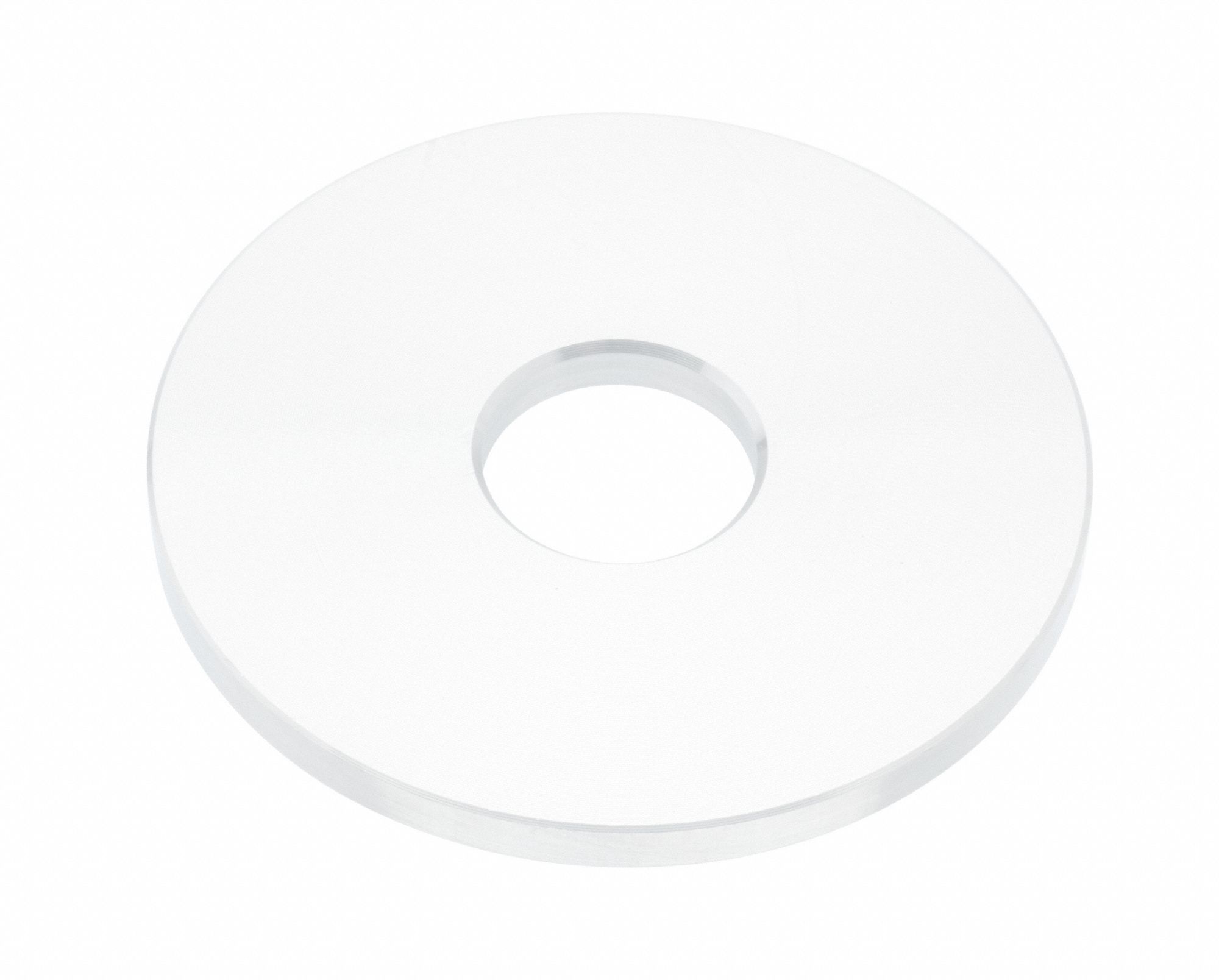 Plastic, 5/8 in Screw Sz, Flat Washer - 894DX7|WASB58WPTFE - Grainger