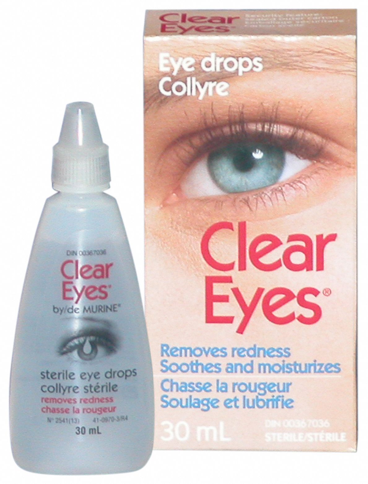 WASIP MURINE/CLEAR EYES EYE DROPS, 30ML - Personal Eye Wash Bottles ...