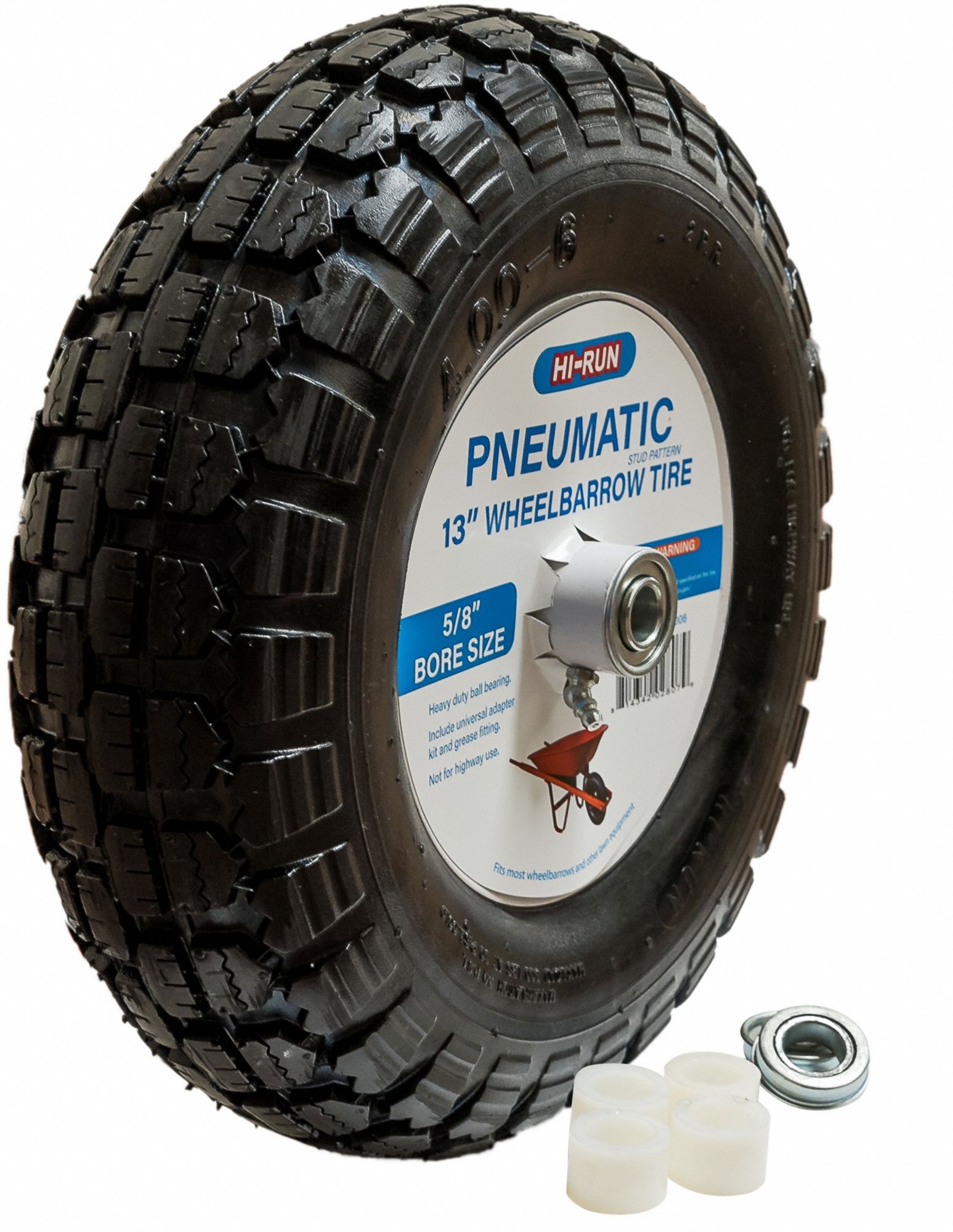 HI-RUN, Off-Road Tire and Wheel Assembly, 13 in dia Tire Size, Tires ...