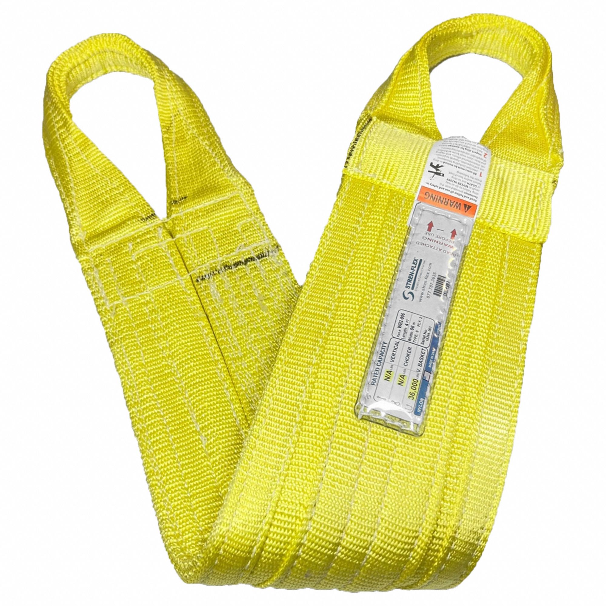 STREN-FLEX, Type 8, Polyester, Web Sling - 816KV9|WB1-906P - Grainger