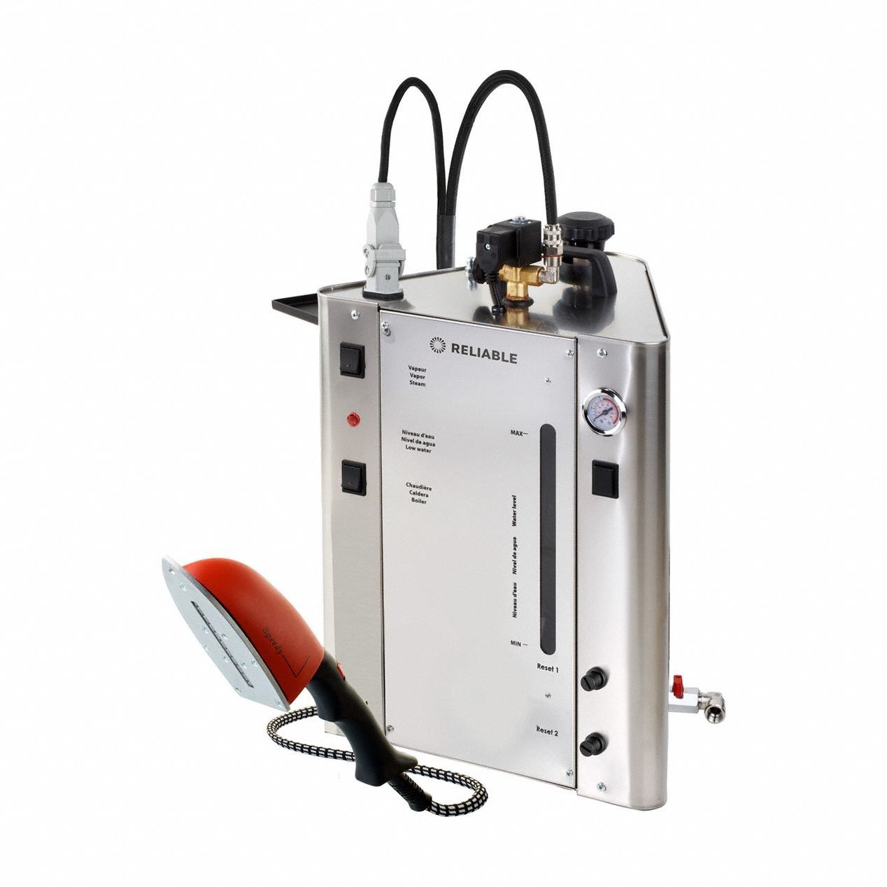 RELIABLE, 8 hr Steam Time, 20 1/2 in Overall Lg, Pressurized Steam ...