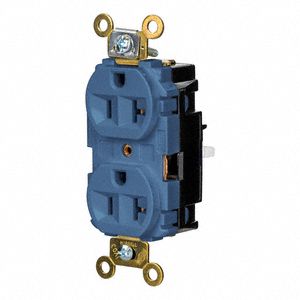 HUBBELL, Duplex, 5-20R, Receptacle - 812AA0|HBL5362STBL - Grainger