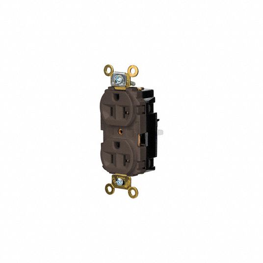 HUBBELL, Duplex, 5-20R, Receptacle - 812AA1|HBL5362ST - Grainger