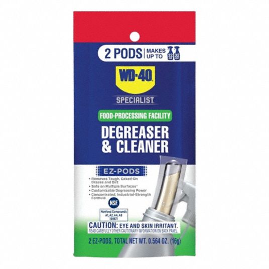 WD-40 SPECIALIST, Water Based, Packet, Cleaner/Degreaser - 880EM3 ...