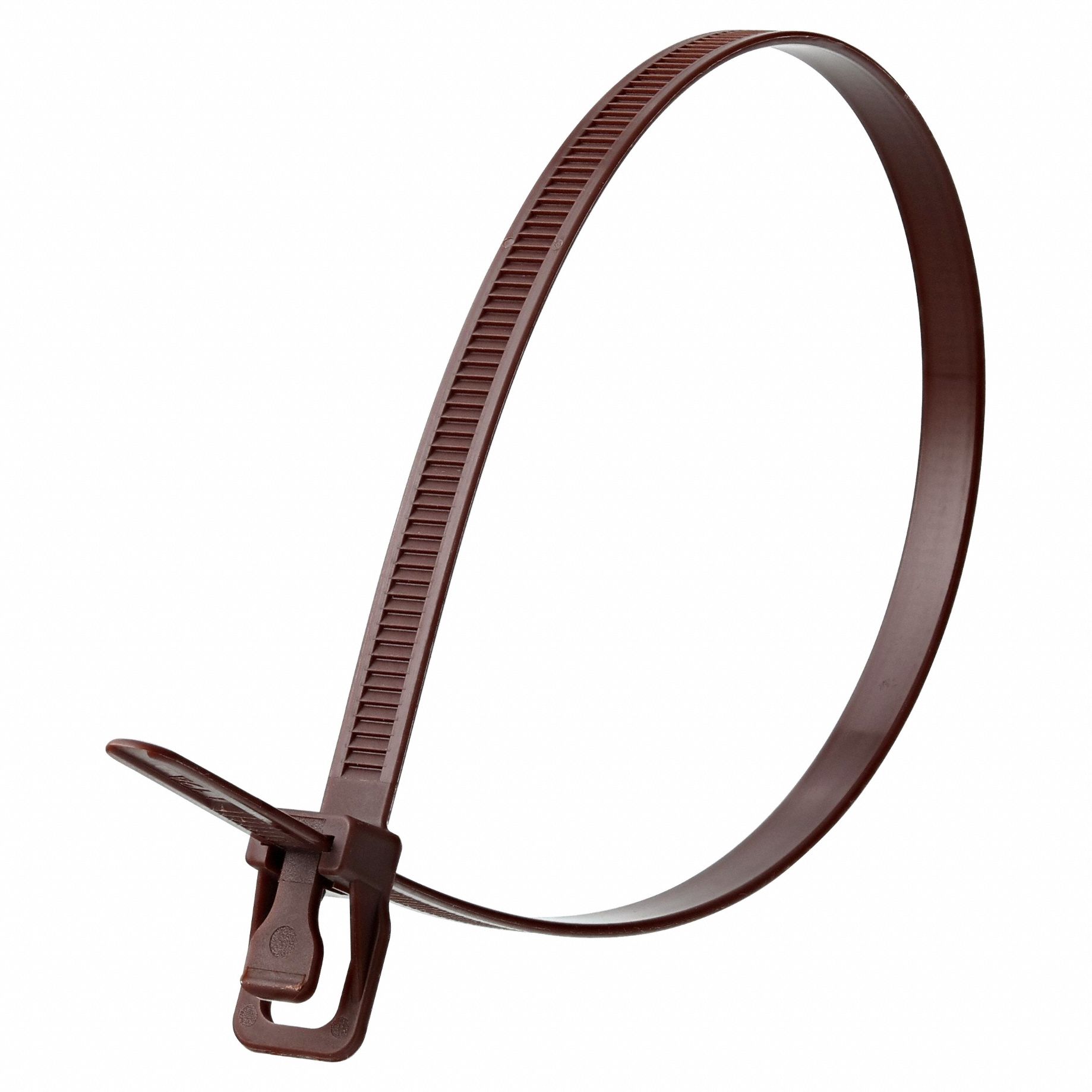 RETYZ, Brown, 14 in Lg, Releasable Cable Tie - 800EN7|WKT-S14BR-HA ...