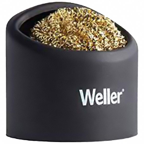 WELLER, Brass Sponge Tip Cleaner & Case, Brass Sponge Tip Cleaner with ...