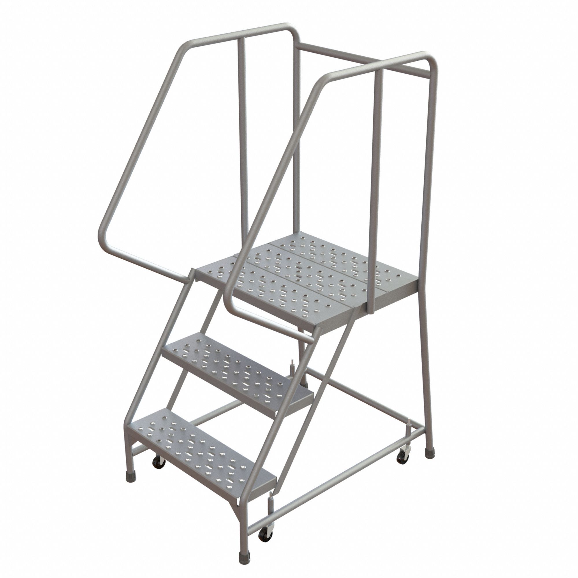 BALLYMORE, 2.5 ft Platform Ht, Assembled, Rolling Ladder - 799ZJ0 ...