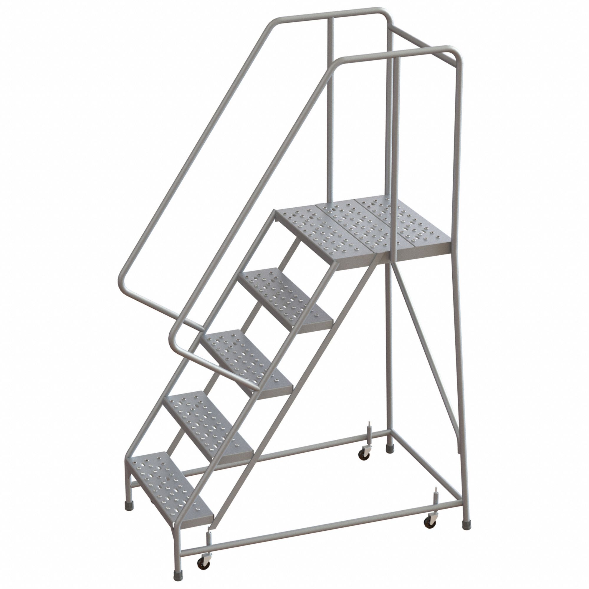 BALLYMORE, 4.2 ft Platform Ht, Assembled, Rolling Ladder - 799ZJ2 ...