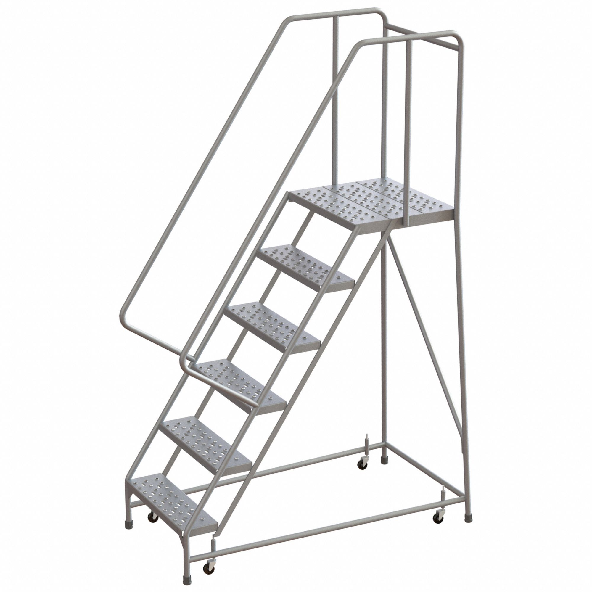 BALLYMORE, 5 ft Platform Ht, Assembled, Rolling Ladder - 799ZJ3 ...