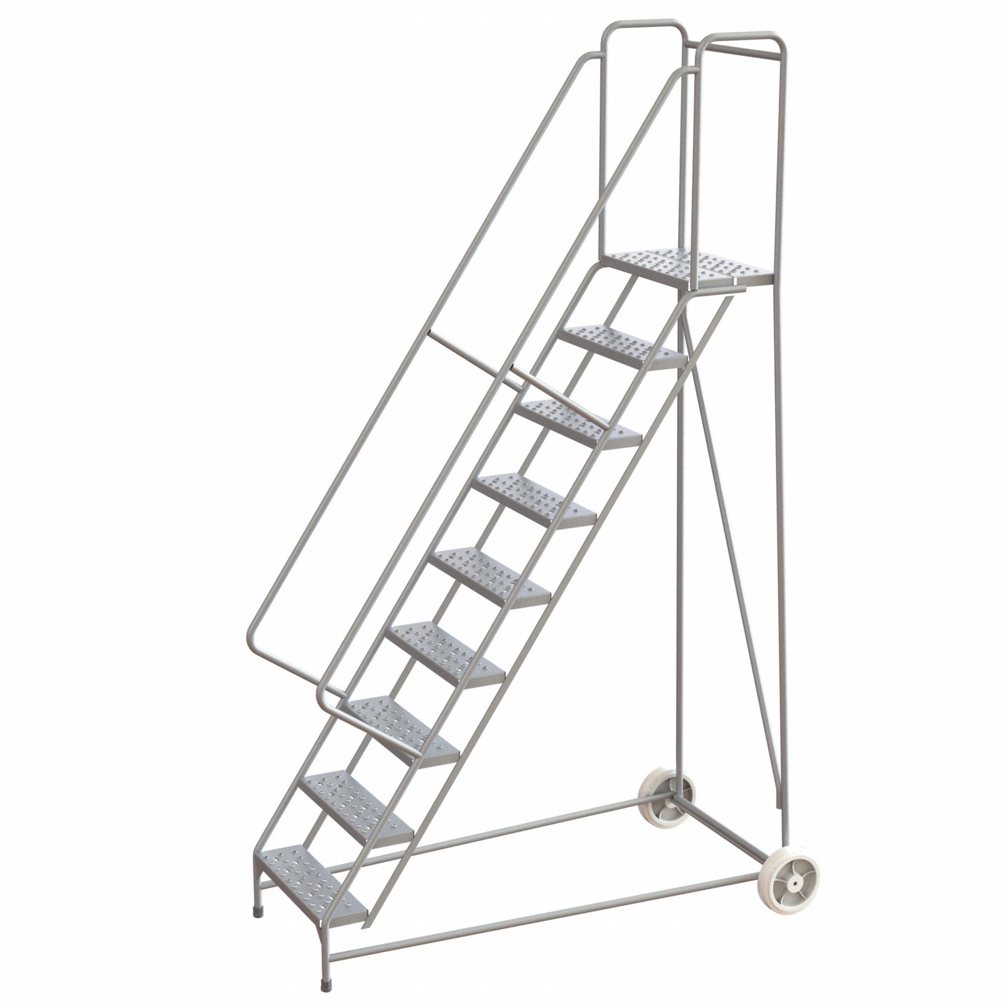 BALLYMORE, 7.5 ft Platform Ht, Assembled, Wheelbarrow Ladder - 799ZK7|WLARTR109246 - Grainger