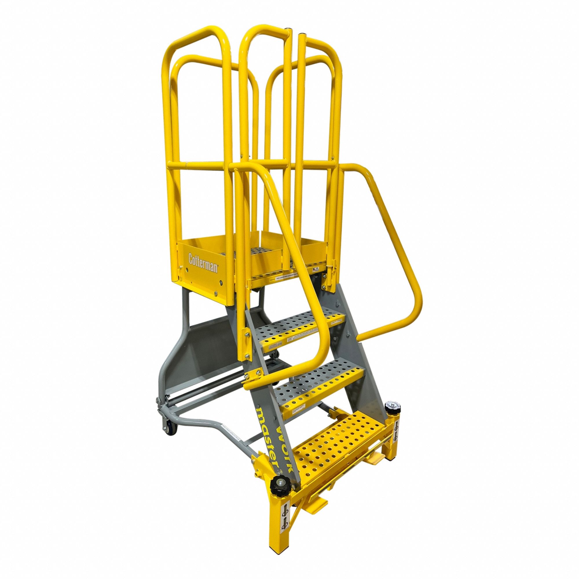 COTTERMAN, 3.3 ft Platform Ht, Assembled, Rolling Ladder - 824WN7 ...