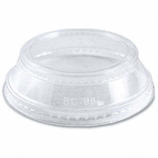 Clear, 1,000, Disposable Cold Cup Lid - 799M68|CPLCS12SH - Grainger
