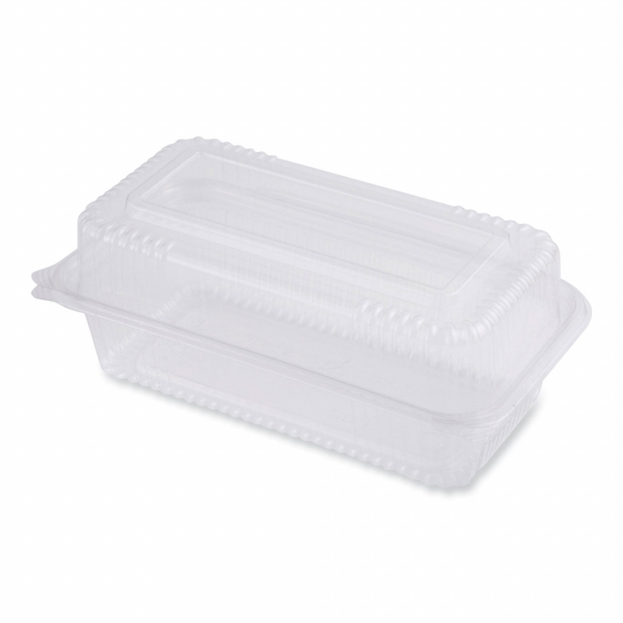WORLD CENTRIC, PLA, 1 Compartments, Carry-Out Food Container - 825NR4 ...