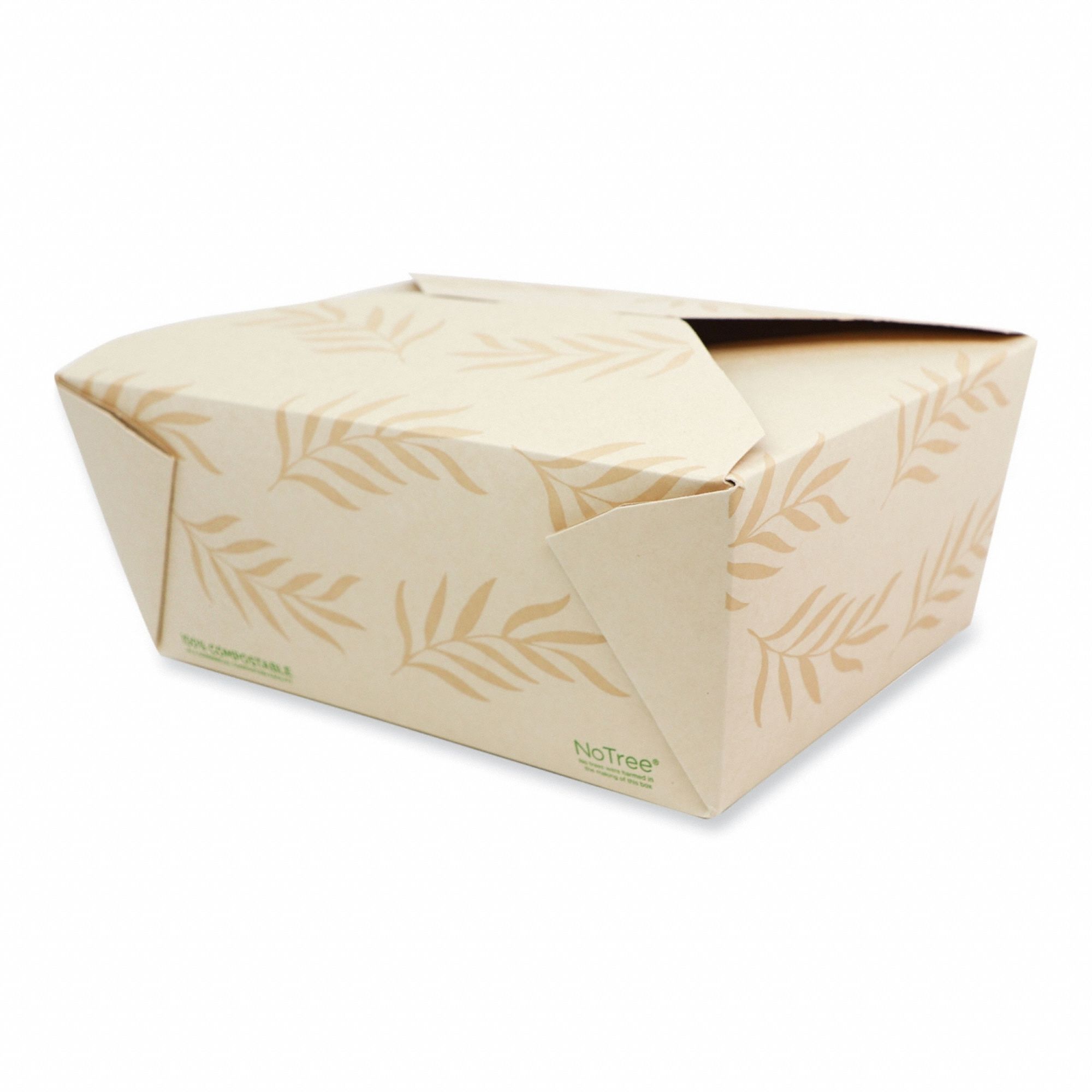WORLD CENTRIC, Tan, Box Container, Carry-Out Food Container - 825NT6|TO ...