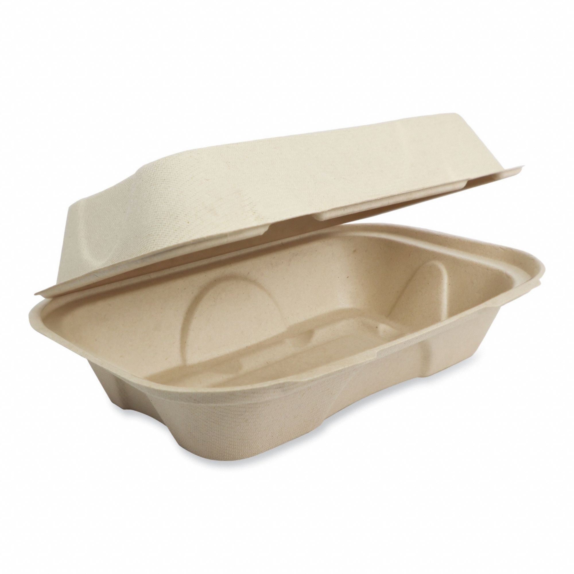 Carry-Out Food Container,Fiber,PK500 - Grainger