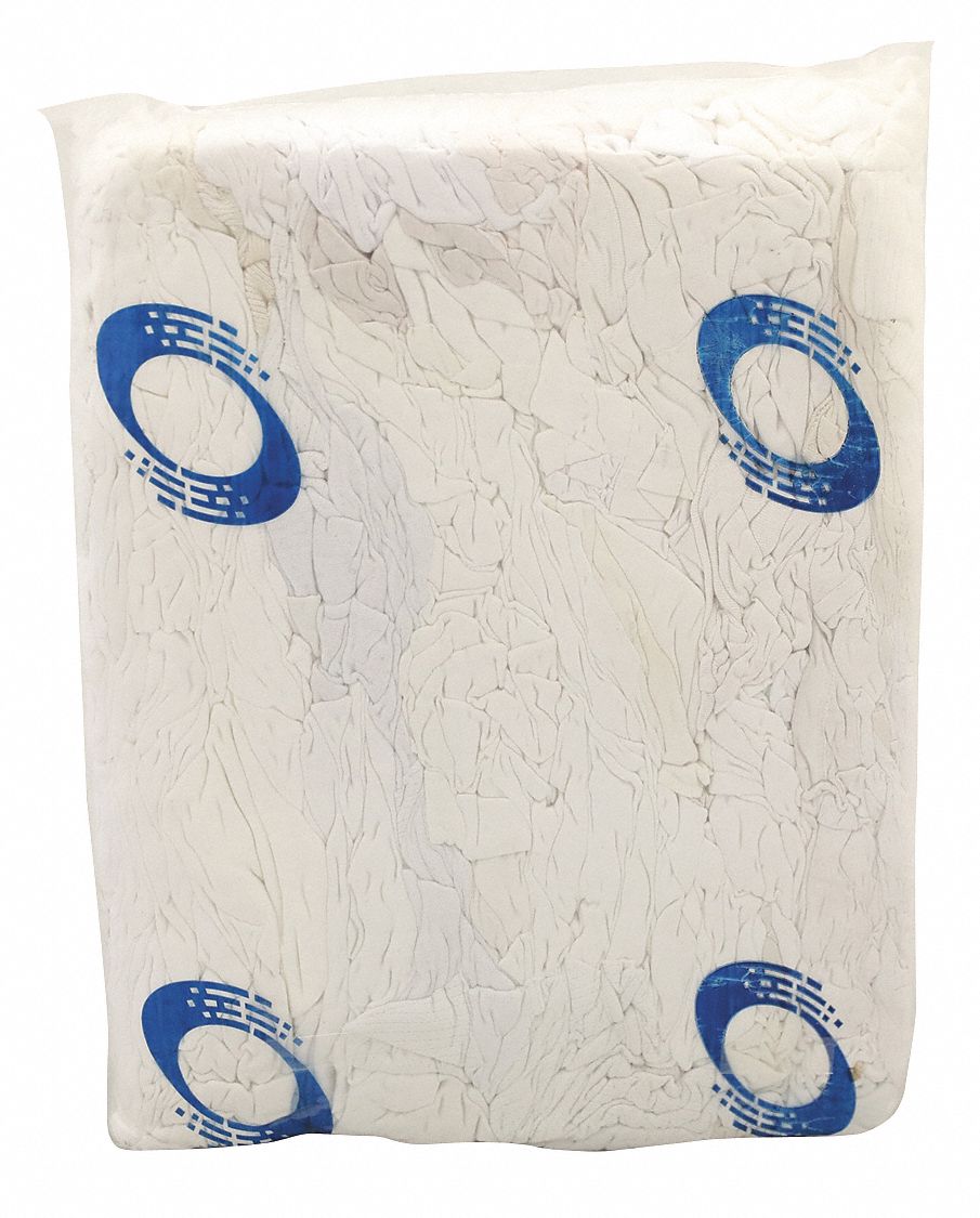 ROTEX CLOTH RAG,THERMAL WIPERS,WHT,25LBS. BALE - Cloth Rags and Shop ...