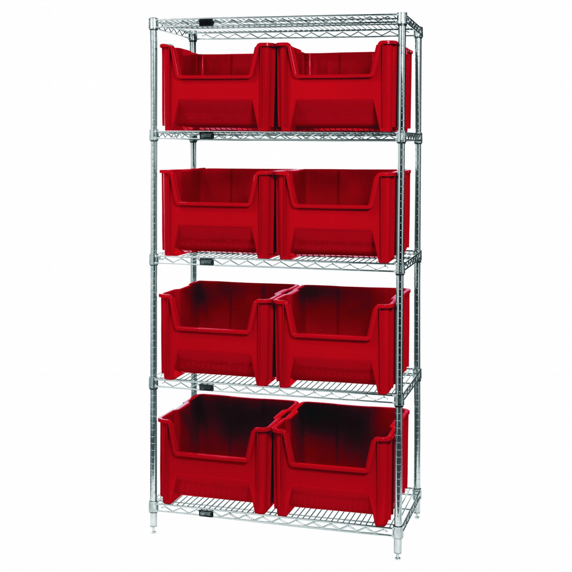 QUANTUM STORAGE SYSTEMS, 36 in x 18 in x 74 in, 1 Sided, Shelving Unit ...