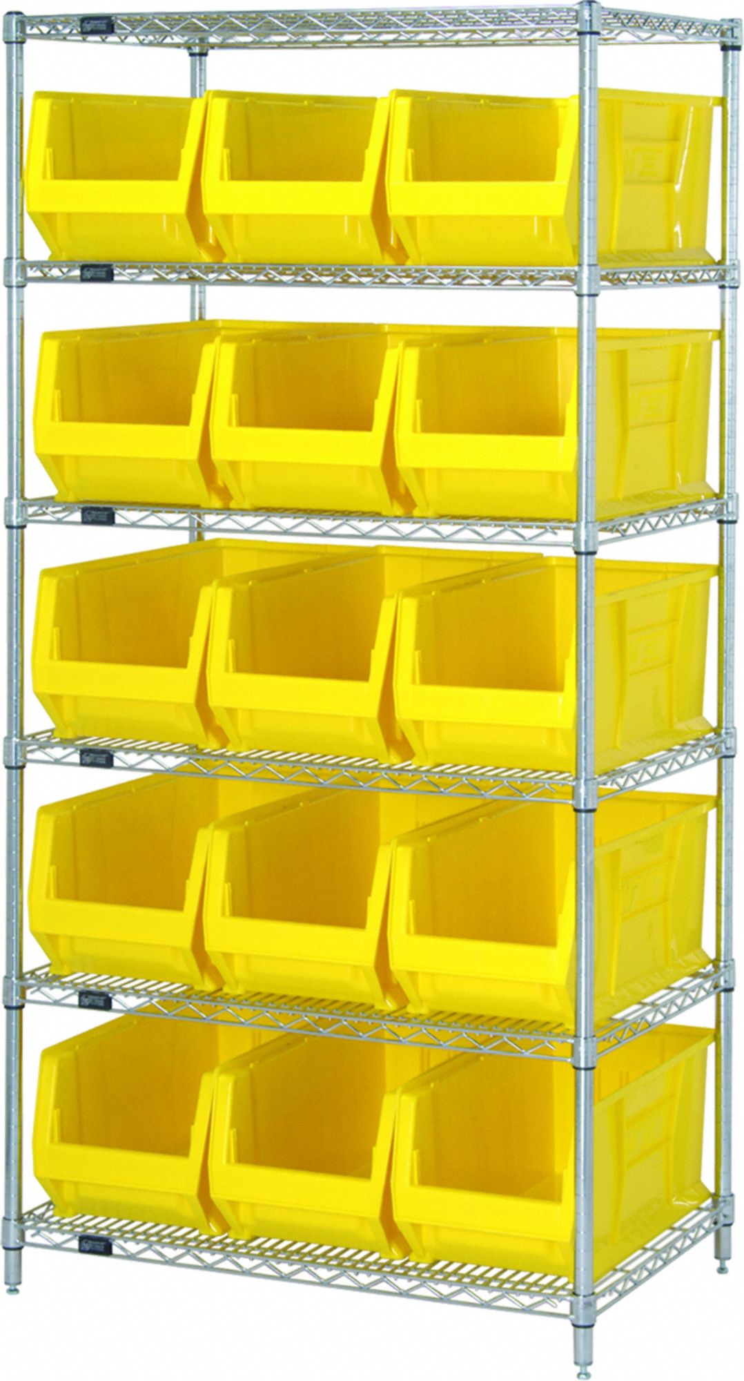 QUANTUM STORAGE SYSTEMS, 36 in x 24 in x 74 in, 1 Sided, Shelving Unit ...