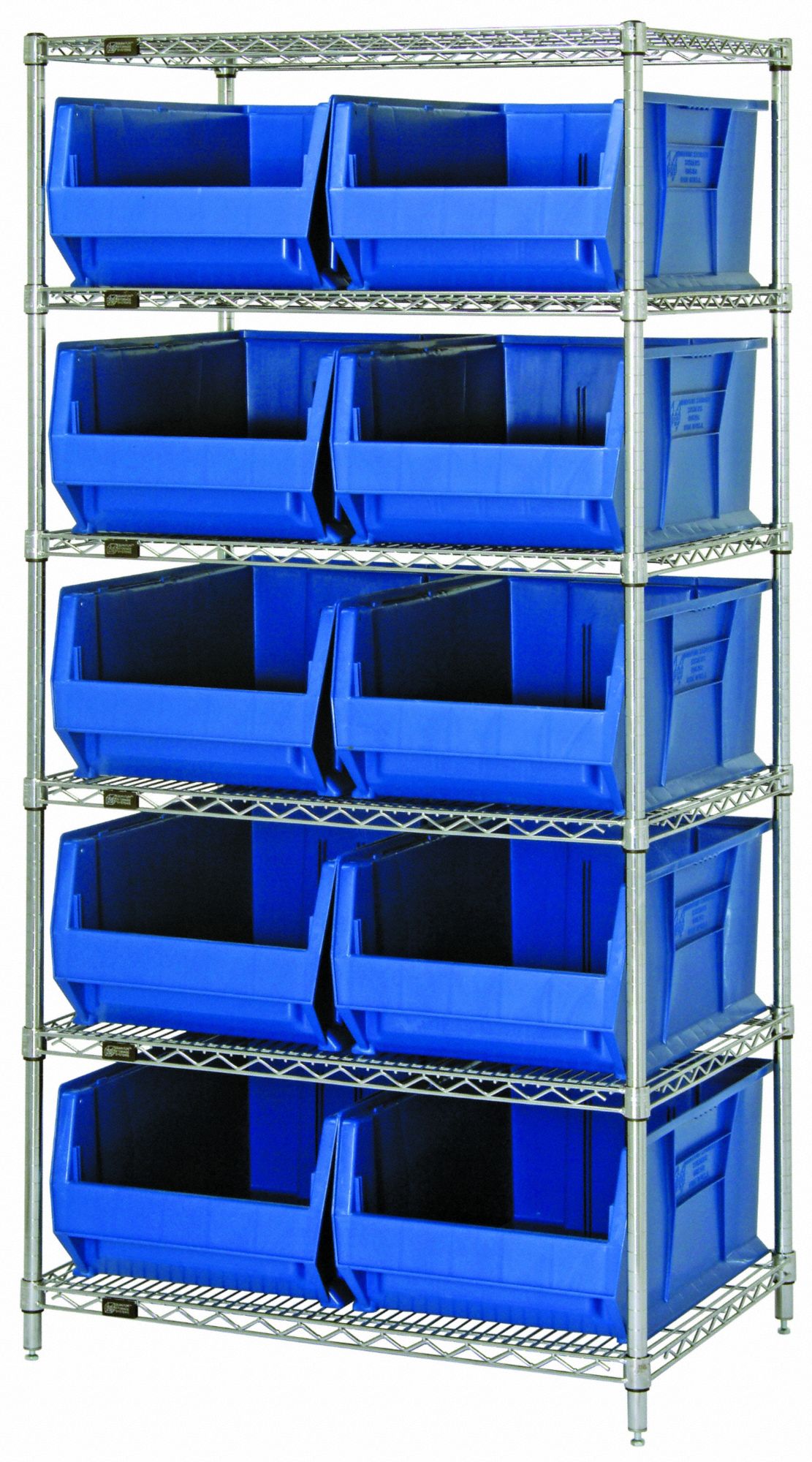 QUANTUM STORAGE SYSTEMS, 36 in x 30 in x 74 in, 1 Sided, Shelving Unit ...