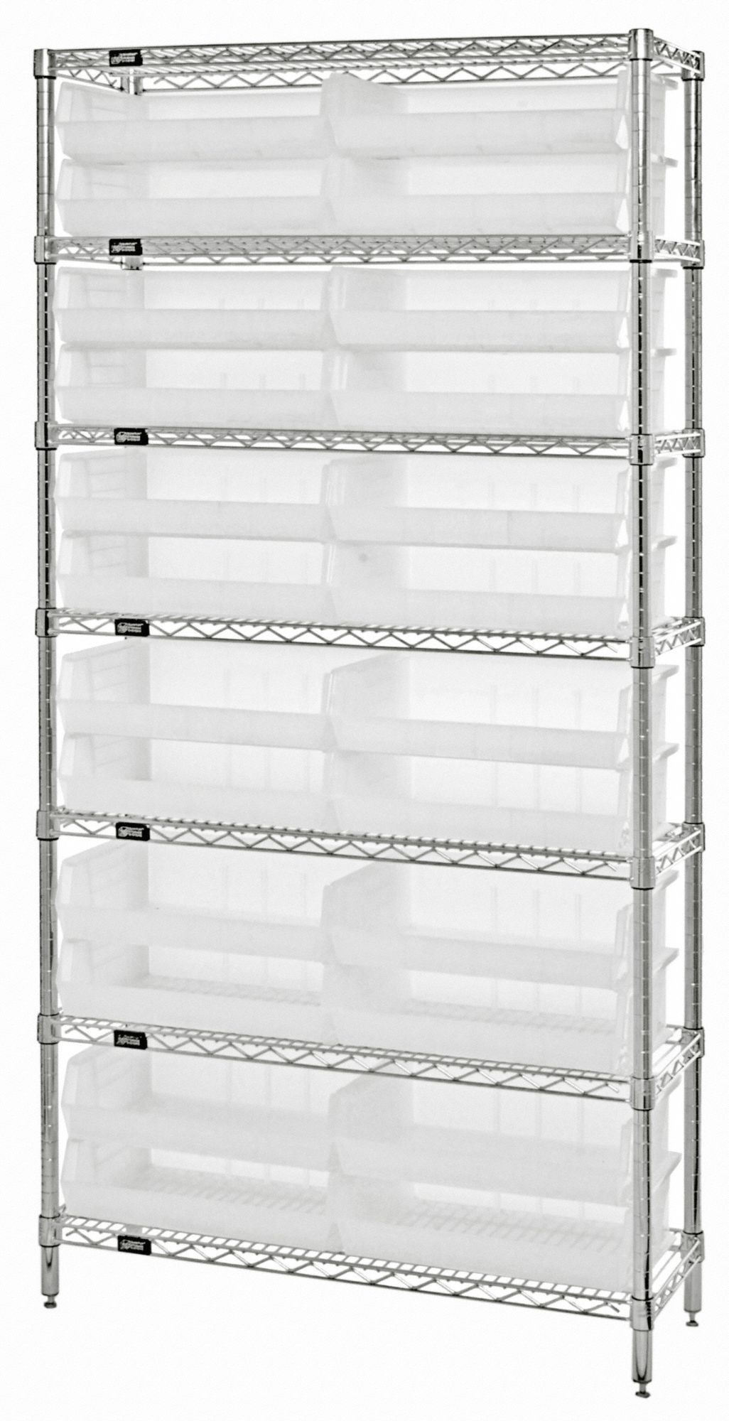 QUANTUM STORAGE SYSTEMS, 36 in x 12 in x 74 in, 1 Sided, Shelving Unit ...