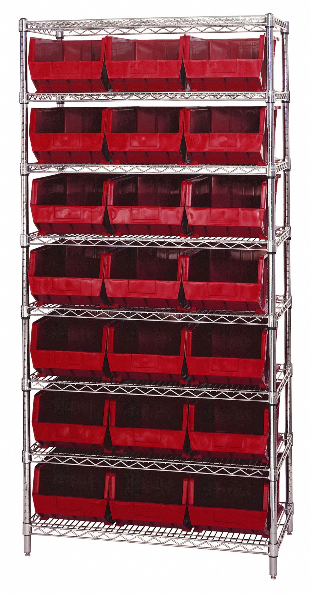 QUANTUM STORAGE SYSTEMS, 36 in x 18 in x 74 in, 1 Sided, Shelving Unit ...