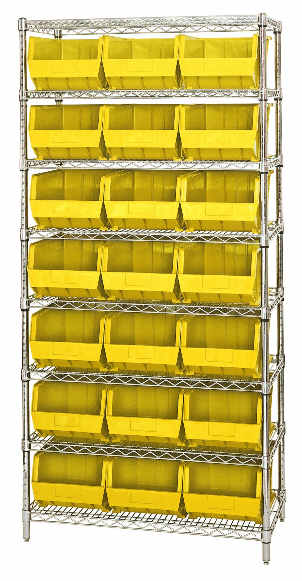 QUANTUM STORAGE SYSTEMS, 36 in x 18 in x 74 in, 1 Sided, Shelving Unit ...