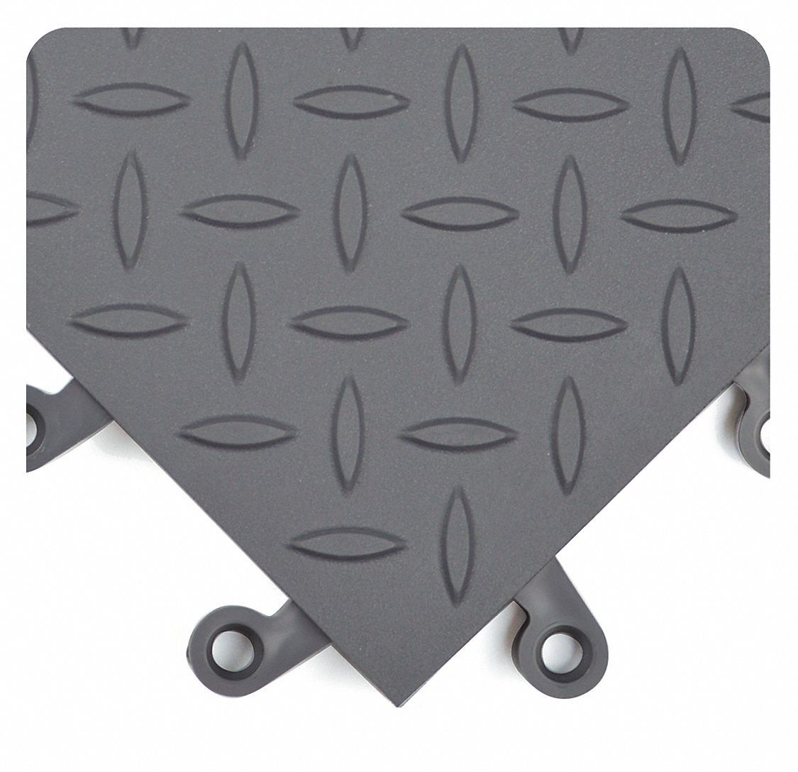 Interlocking Antifatigue Mat Tile, 18 in x 18 in, Mat - 793GA3|591 ...