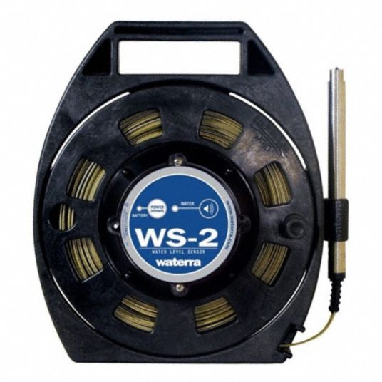 WATERRA, 100 ft Max Dp to Water, 1/8 in Measurement Increments, Well ...