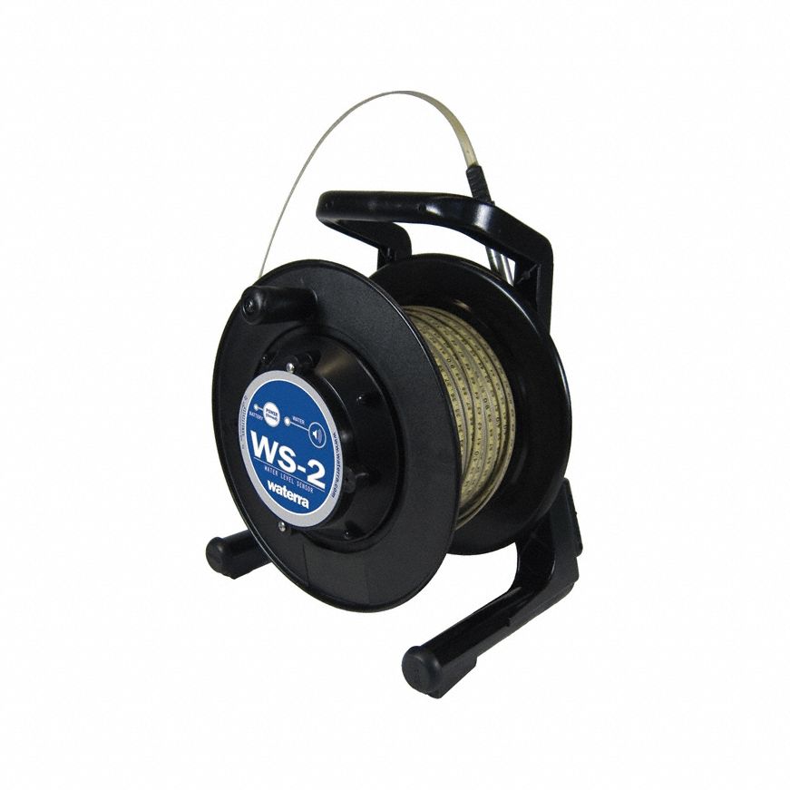 WATERRA, 100 ft Max Dp to Water, 1/8 in Measurement Increments, Well ...