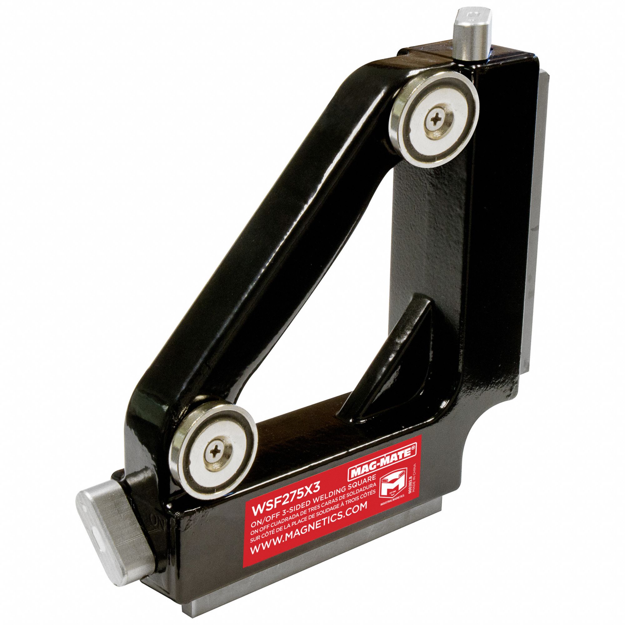 MAG-MATE, 90°, 275 lb Max Pull, Magnetic Welding Angle - 401M74 ...