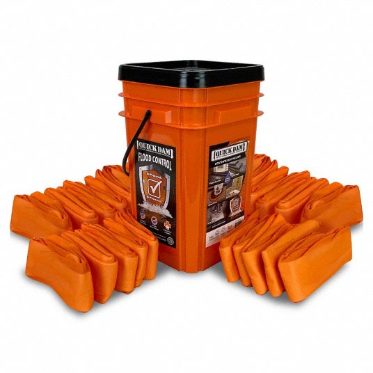 QUICK DAM, Fresh Water, 2 1/2 in Overall Ht, Flood Kit - 60WC19|WUGG4 ...