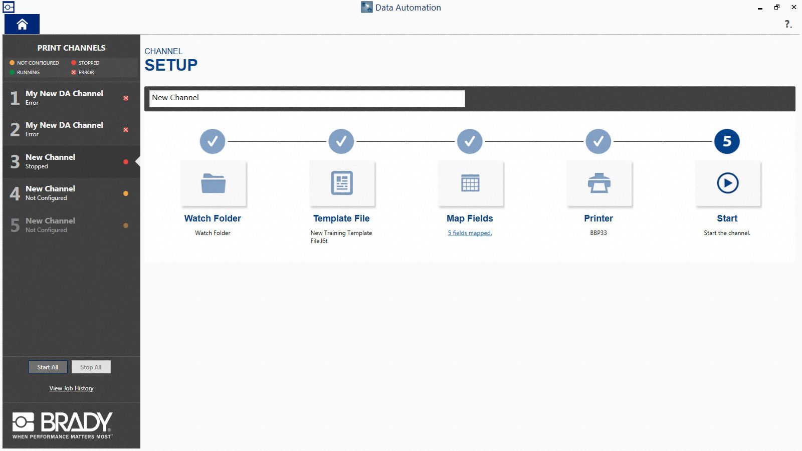 Brady Workstation Automation Software Suite, 1 Licensed Users, Label Printer Software - 822JA4 ...