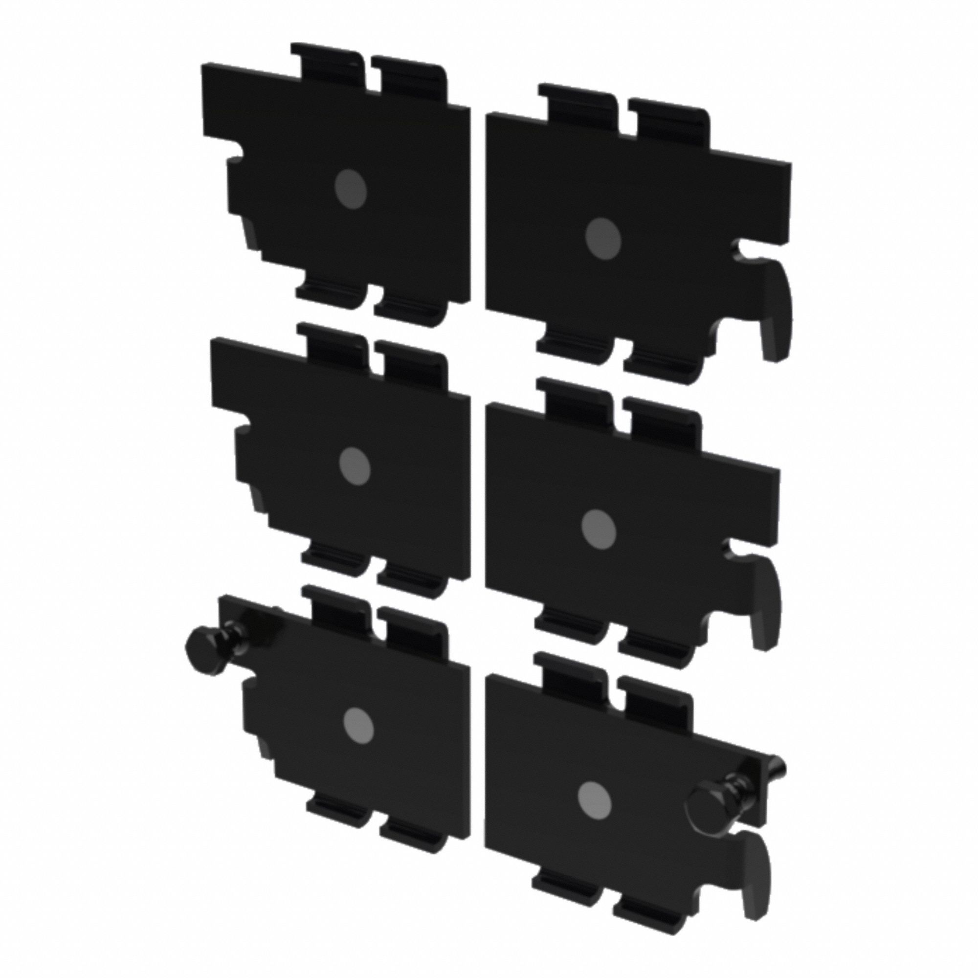 VELOX, Black, Steel, Machine Guard Cut-Down Panel Kit - 6TML6|XGBC ...