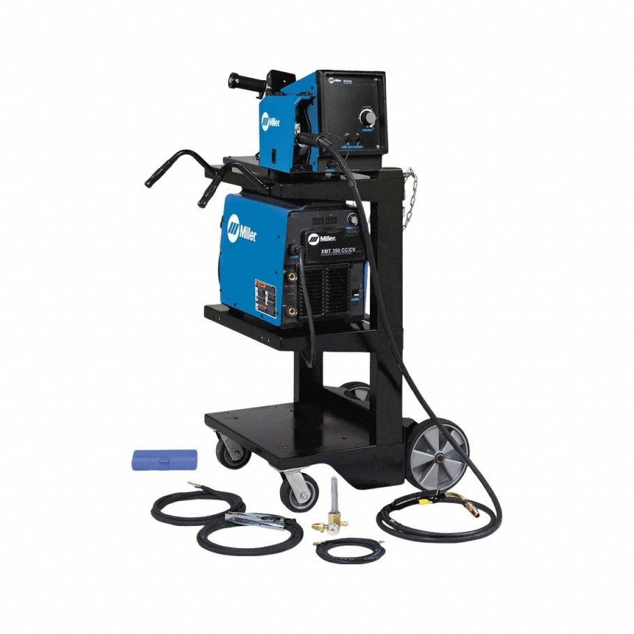 MILLER ELECTRIC, XMT 350 CC/CV, DC, Multiprocess Welder - 850HW5 ...