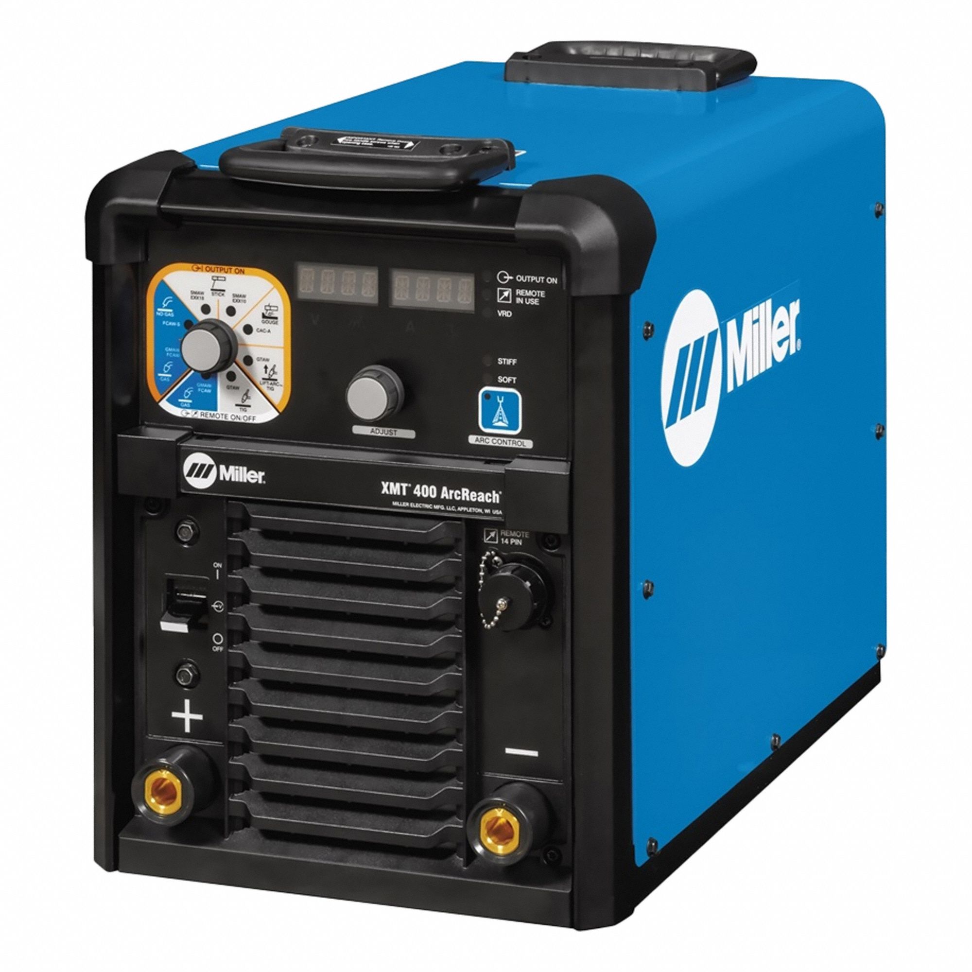 MILLER ELECTRIC, XMT 400, DC, Multiprocess Welder - 848RE4|907865 ...