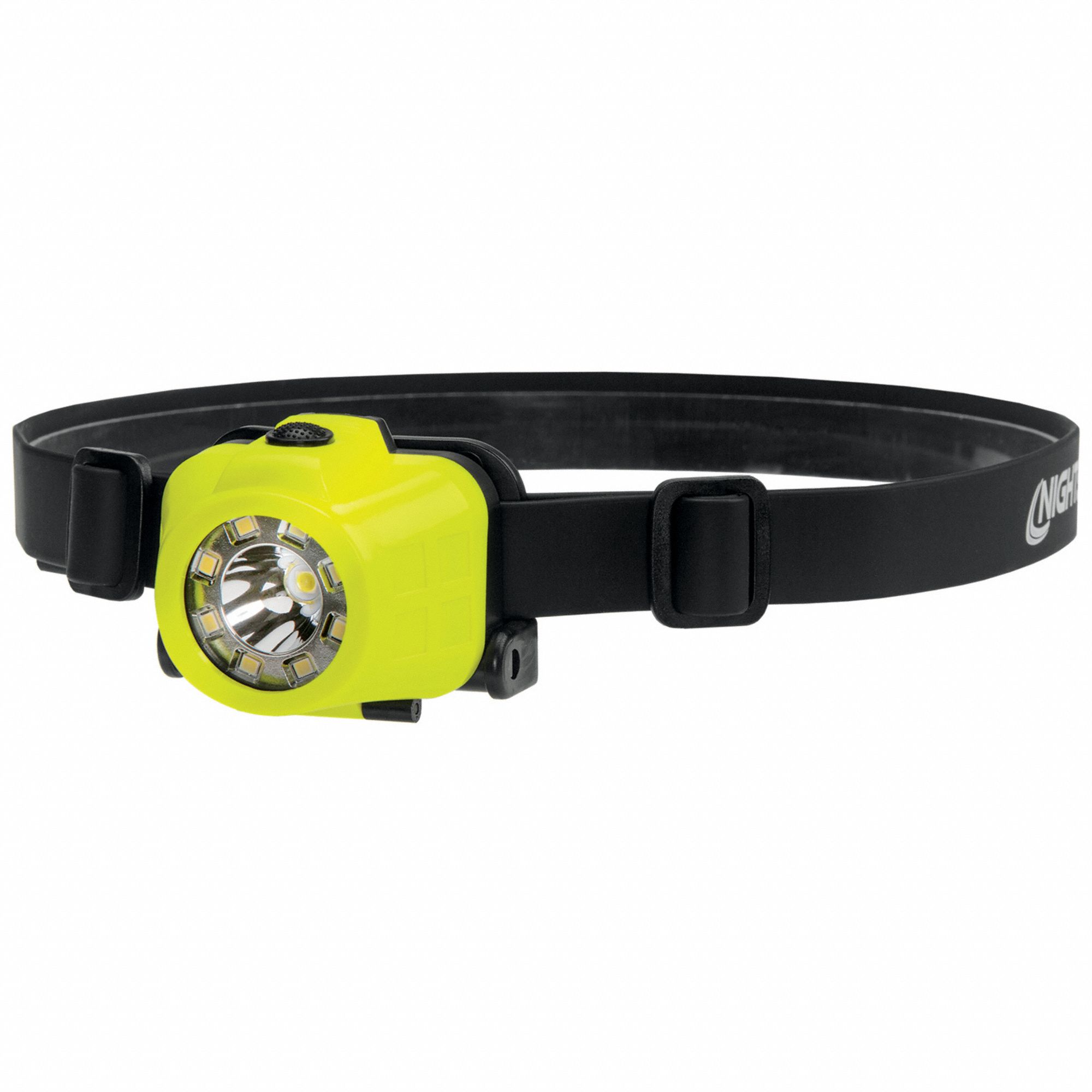 NIGHTSTICK Intrinsically Safe Headlamp: 220 lm Max Brightness, 5 hr Run ...