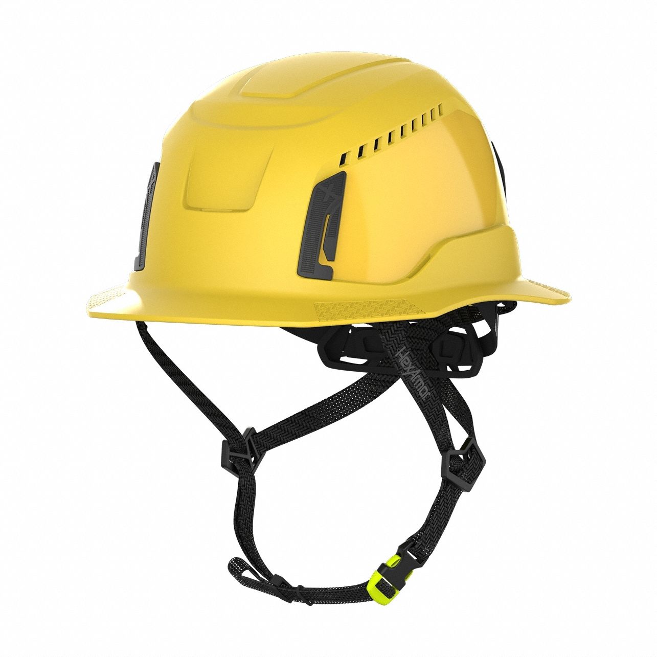 HEXARMOR, Yellow, No Graphics, Safety Helmet - 878XE7|16-30003 - Grainger