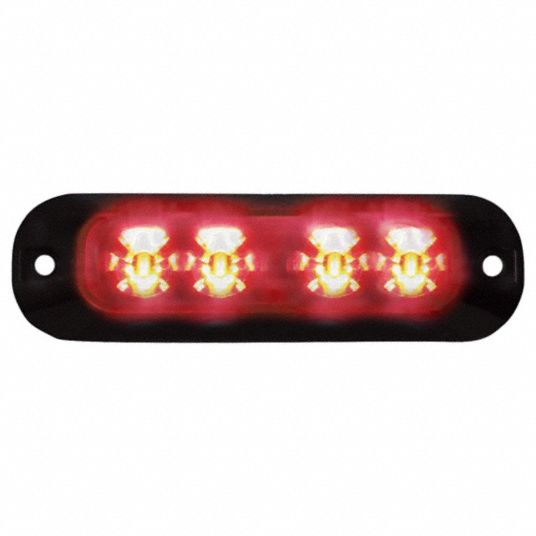 CODE 3, Emergency Vehicle Area Light, Red, Warning Light - 421D95 ...