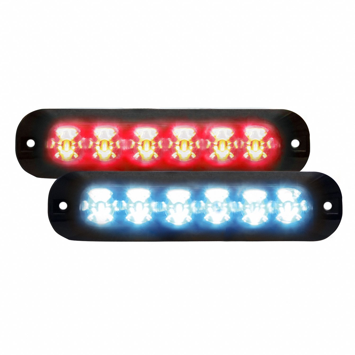 CODE 3, Emergency Vehicle Area Light, Blue/Red, Warning Light - 421F03|XTP6MCRB - Grainger