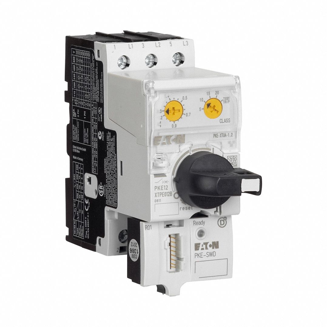 EATON, Manual Motor Protector Base, XTPE012B, Manual Motor Protector ...