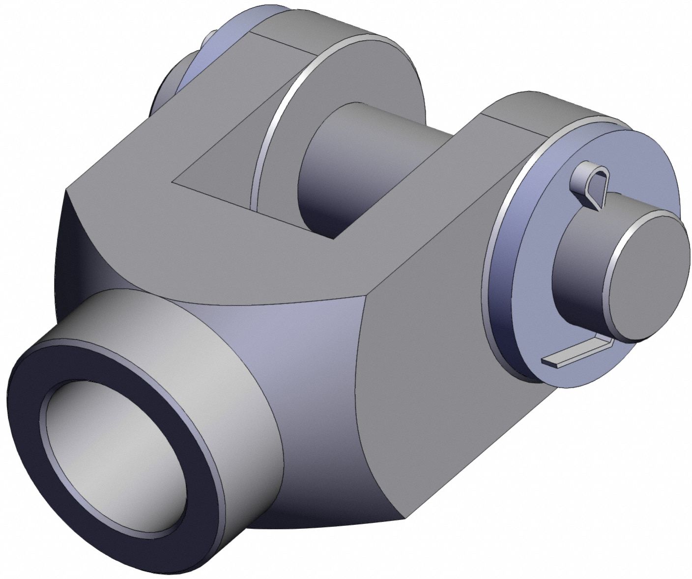 SMC, Clevis, Fits 0.79 mm Bore Dia, Knuckle Joint - 826H80|Y-05M - Grainger